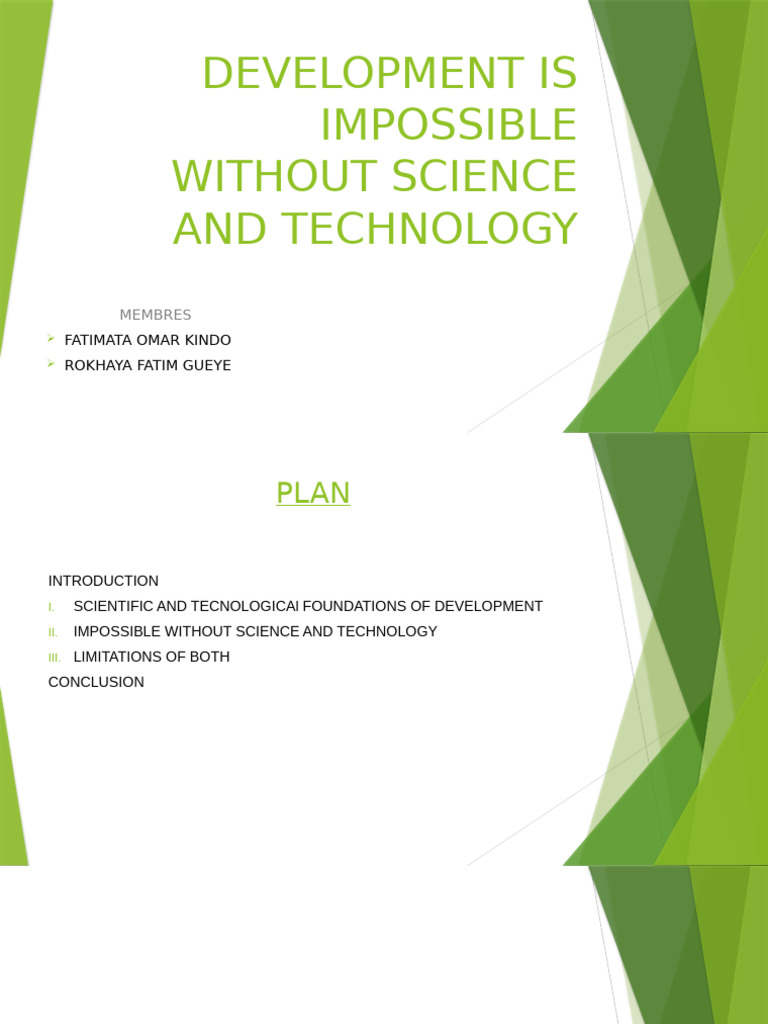 Science and Technology in Development | PDF