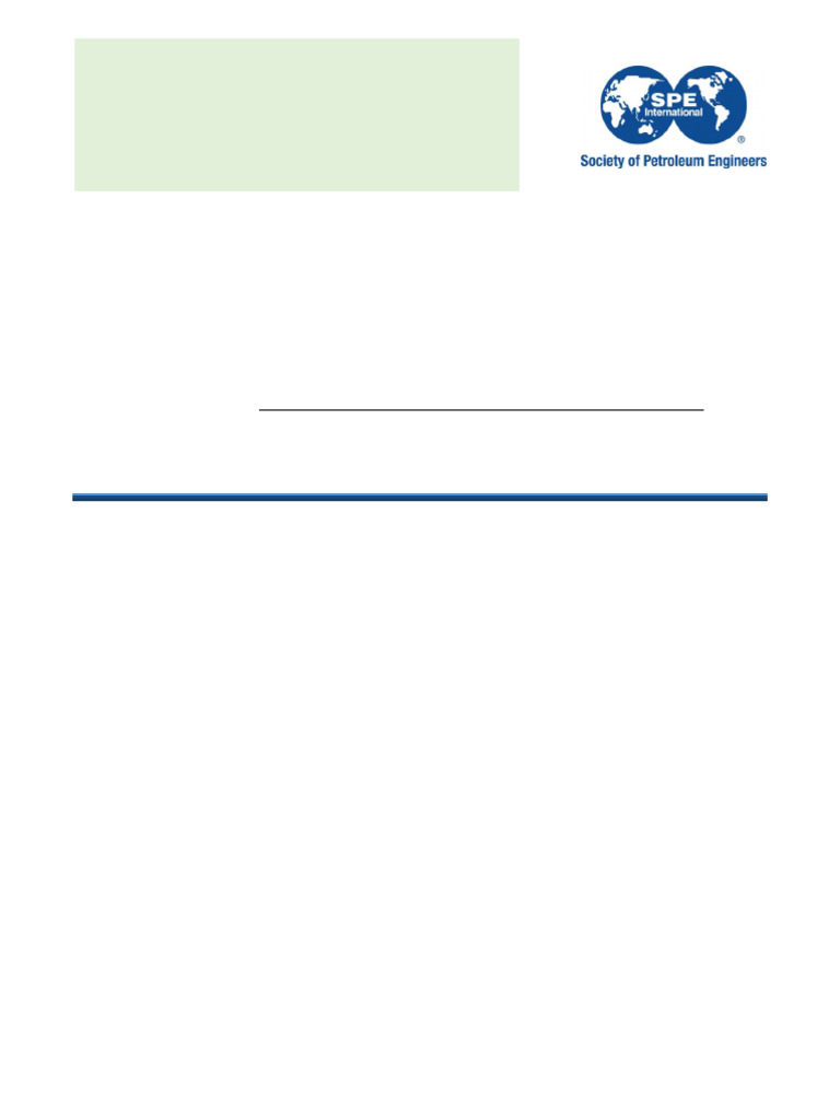 SPE Cement Displacement Efficiency in Petromonagas | PDF | Casing ...
