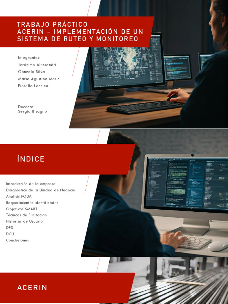 Sistema de Ruteo y Monitoreo para Acerin | PDF | Camión