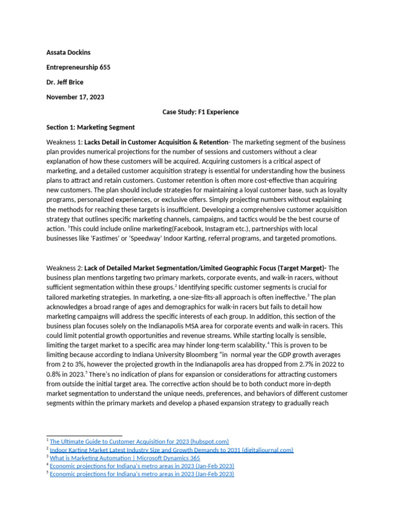 Case Study Entrepreneurship New | PDF | Marketing | Sustainability