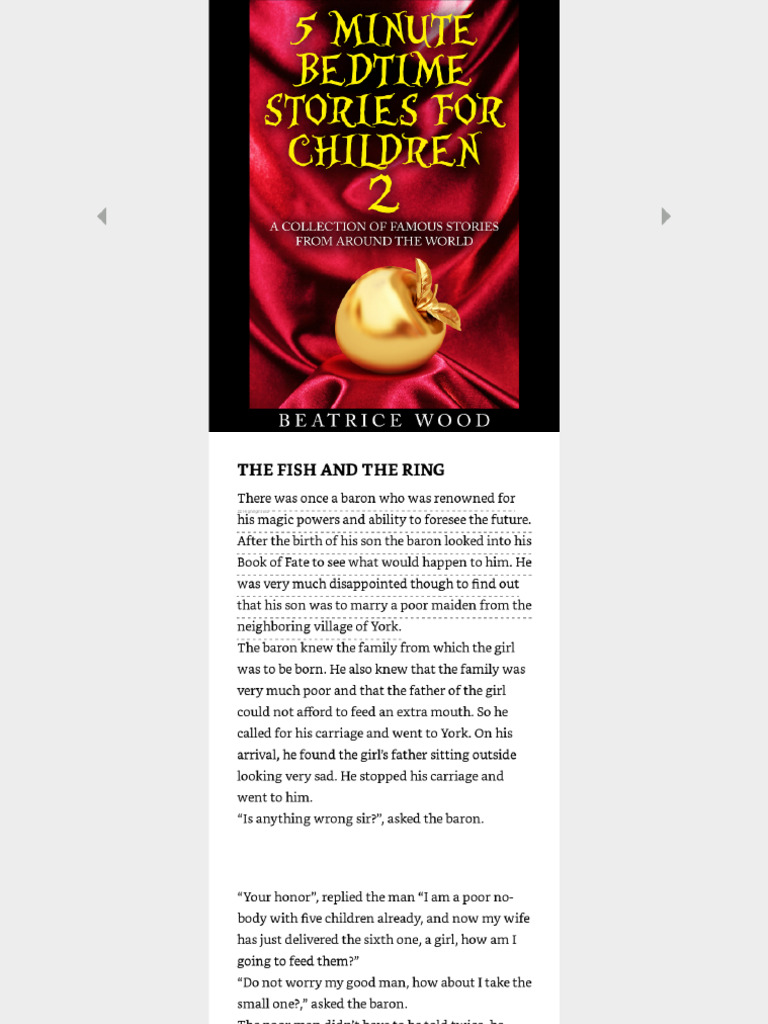 5 Minute Bedtime Stories for Children Vol. 2.PDF | PDF