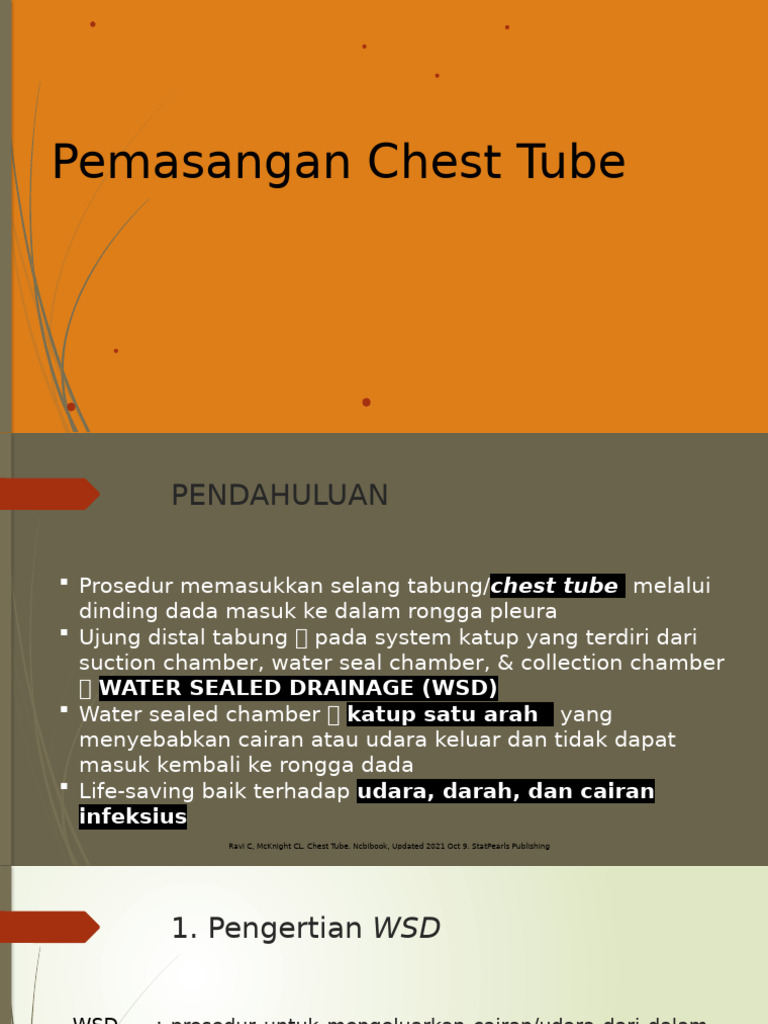 Chest Tube | PDF
