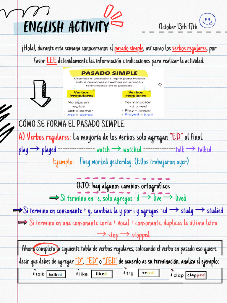 English Act Third Grade (2) | PDF