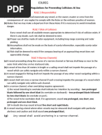COLREG 72: Rules and Guidelines | PDF