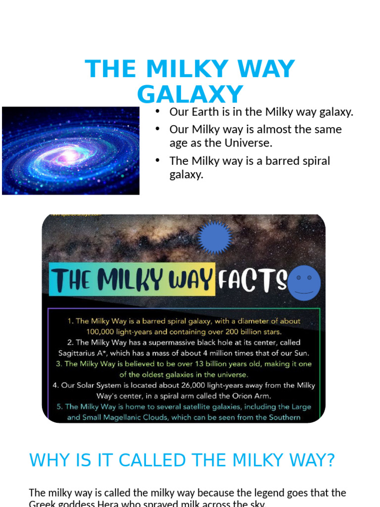 THE MILKY WAY GALAXY [Autosaved] | PDF