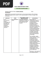 Non-Classroom Observable Indicators Guide | PDF | Teachers | Mentorship