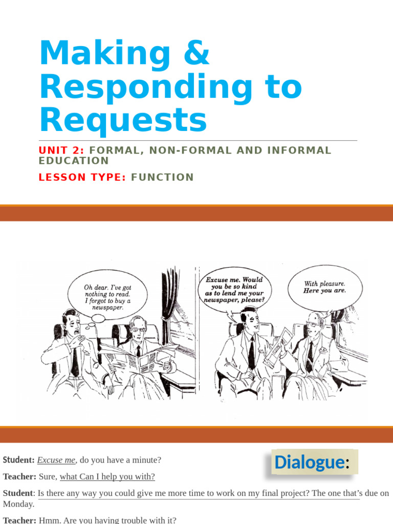 Making & Responding to Requests | PDF