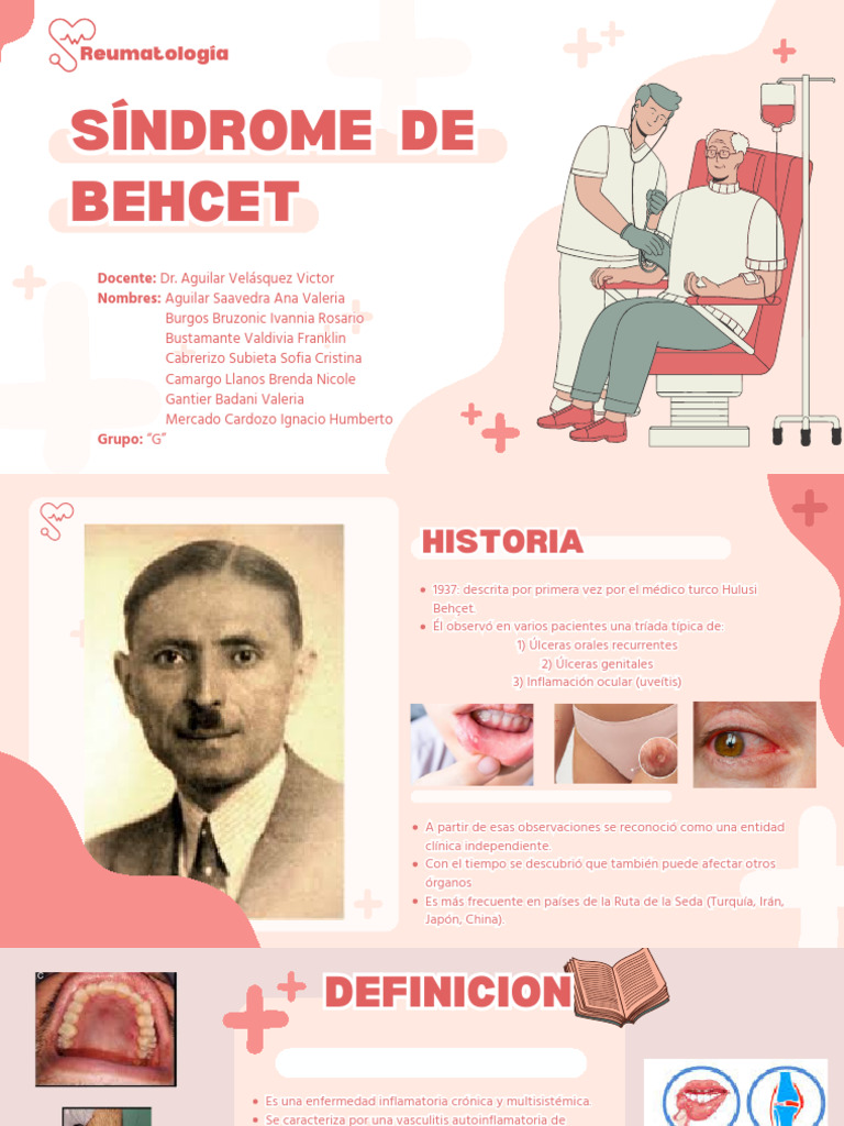 Síndrome de Behçet: Causas y Síntomas | PDF | Especialidades Medicas ...
