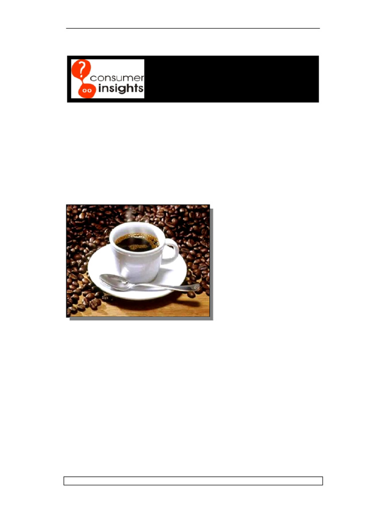 Consumer Insights sobre el Café | PDF | café | Marketing