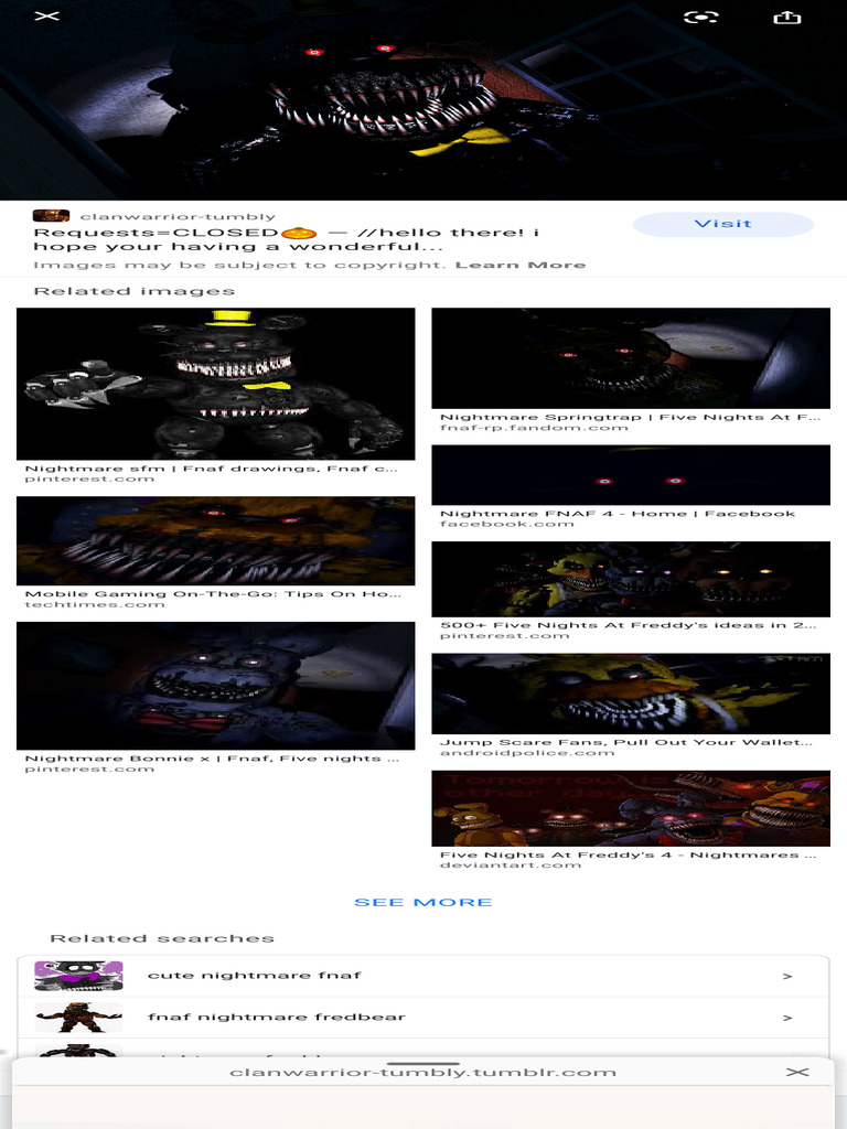Nightmare Fnaf - Google Search | PDF