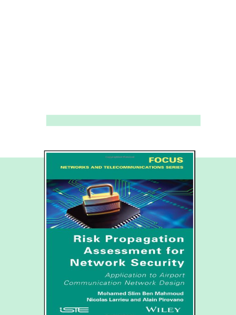 (Ebook) Risk Propagation Assessment for Network Security: Application ...
