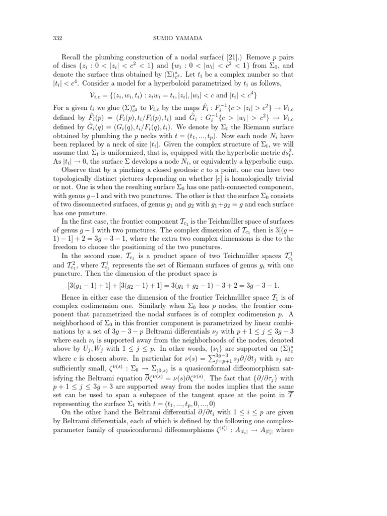 71 Yamada 3 | PDF | Manifold | Geometry