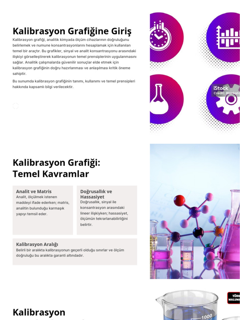 Kalibrasyon Grafigine Giris PDF | PDF