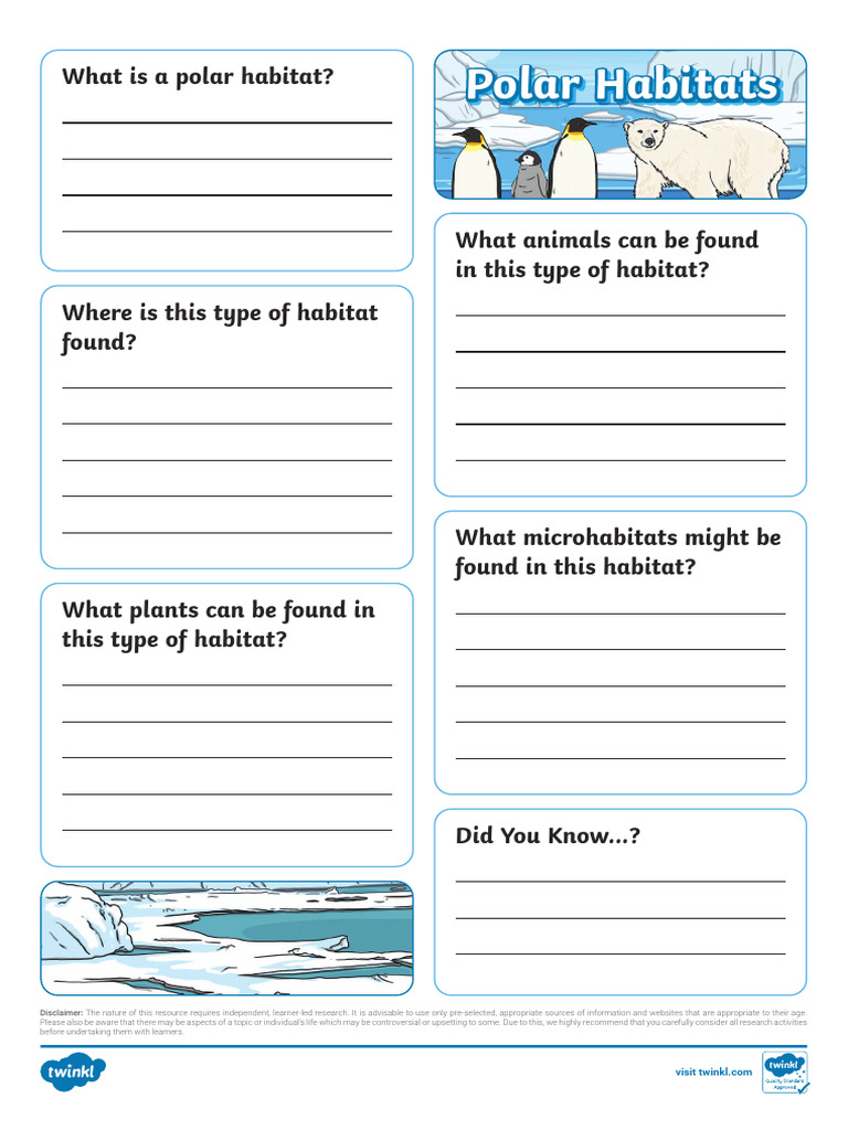 Understanding Polar Habitats and Wildlife | PDF | Earth Sciences | Habitat