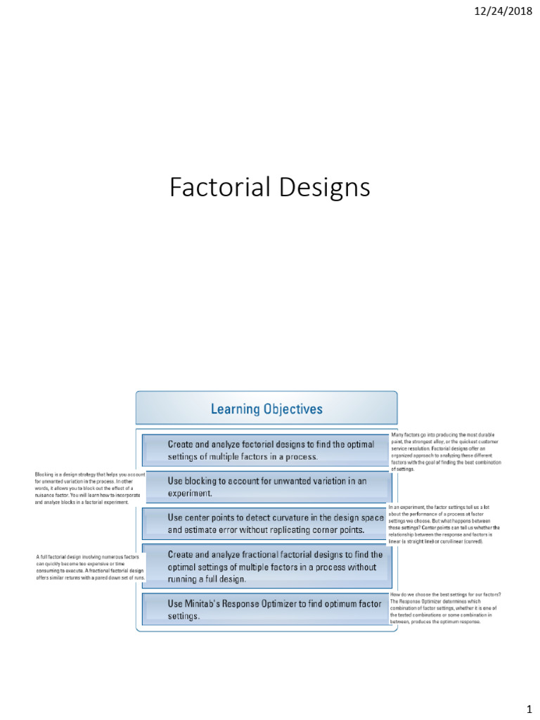 DOE Minitab | PDF