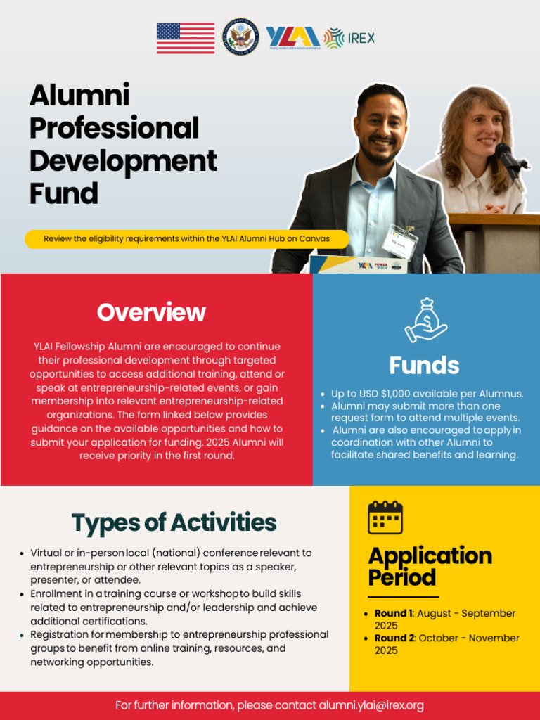Professional Development Funds One Pager | PDF
