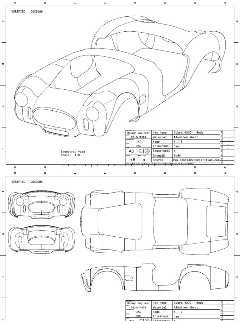 Cobra 427 C - Body - Overview | PDF