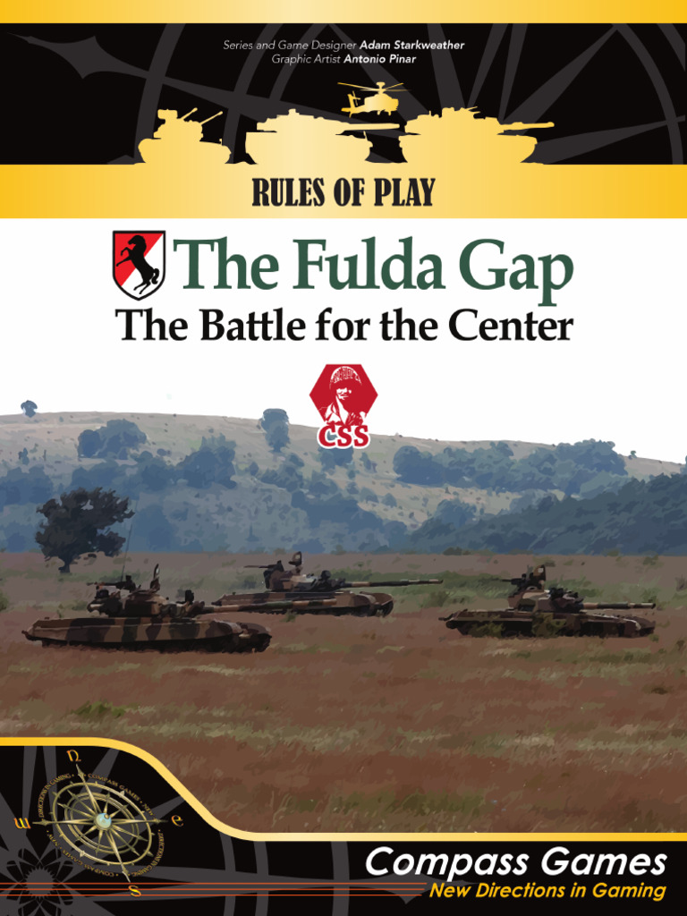 Fulda Gap Game Rules Overview | PDF | Division (Military) | Tanks