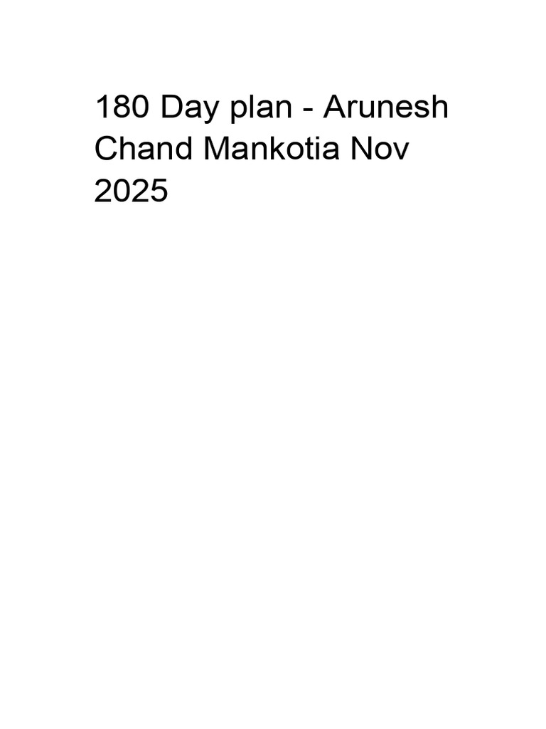 180-Day Staffing Business Plan | PDF | Business | Business Economics
