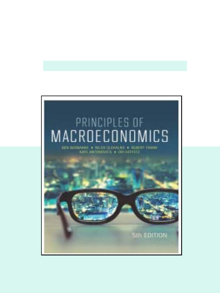 Principles of Macroeconomics 5th online reading | PDF