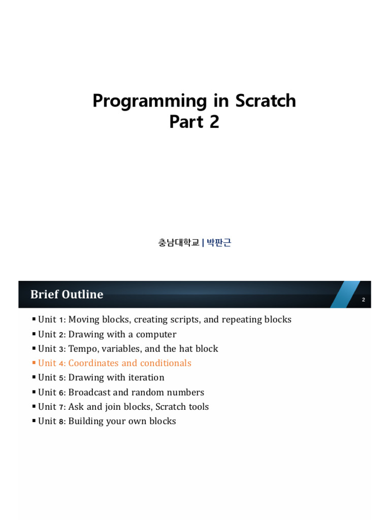 Scratch 2 | PDF | Scratch (Programming Language)