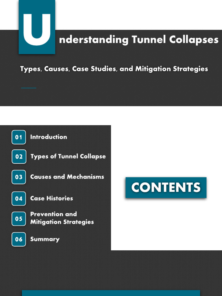 Understanding Tunnel Collapses | PDF | Fracture | Tunnel
