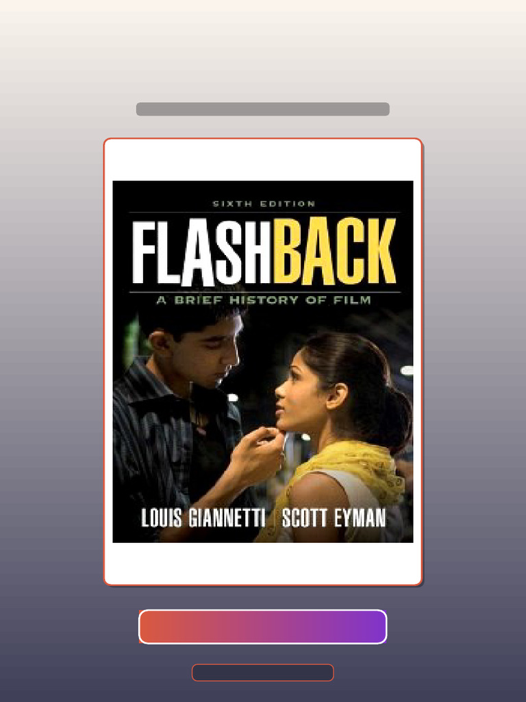 Test Bank For Flashback A Brief Film History 6th Edition Louis ...