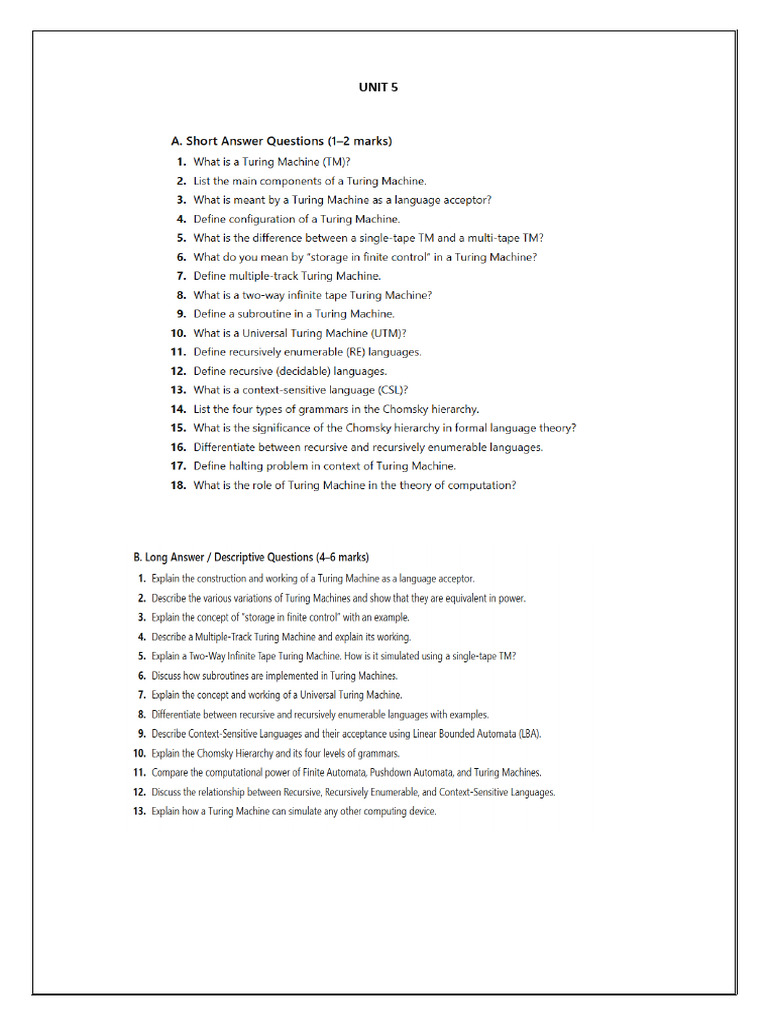 Unit 5 | PDF