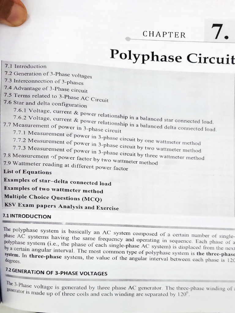 Three Phase Circuit | PDF