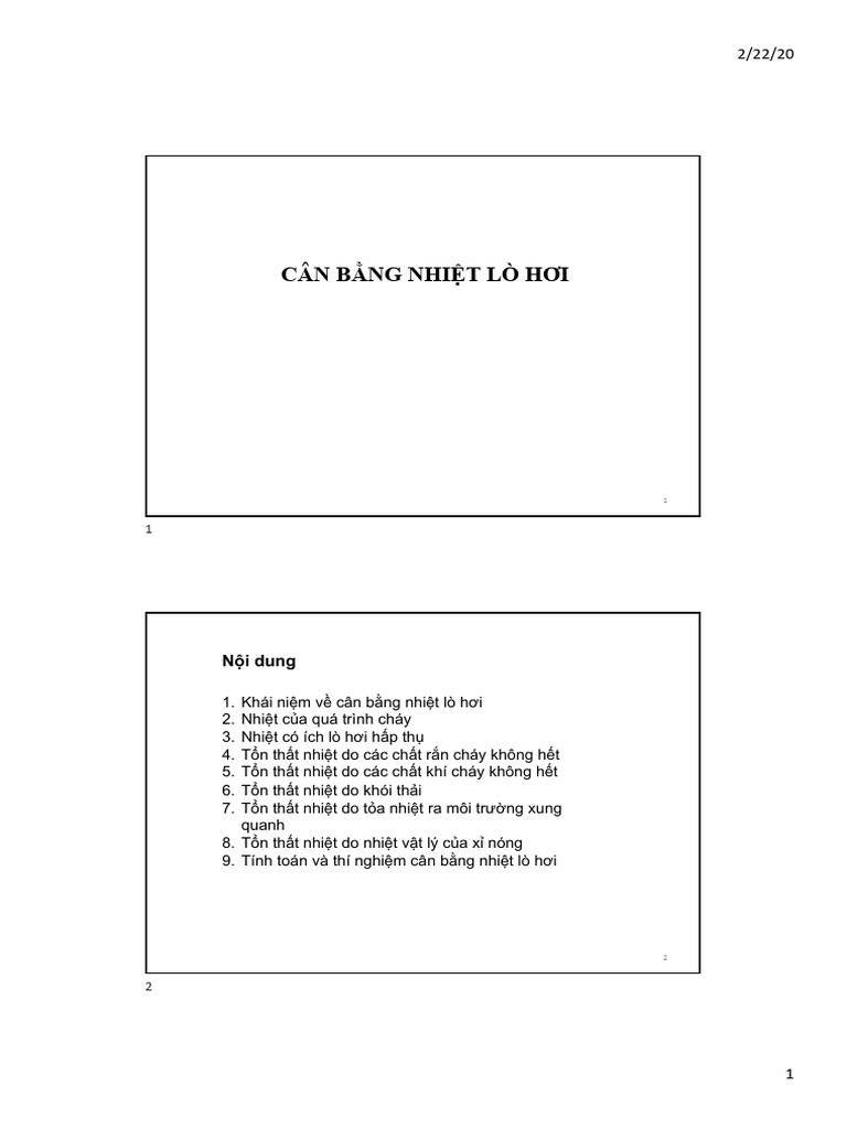 III 1 Can Bang Nhiet Lo Hoi | PDF
