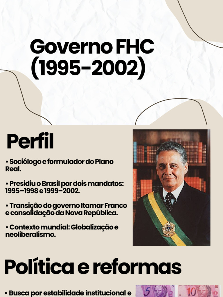 Governo FHC (1995-2002) | PDF
