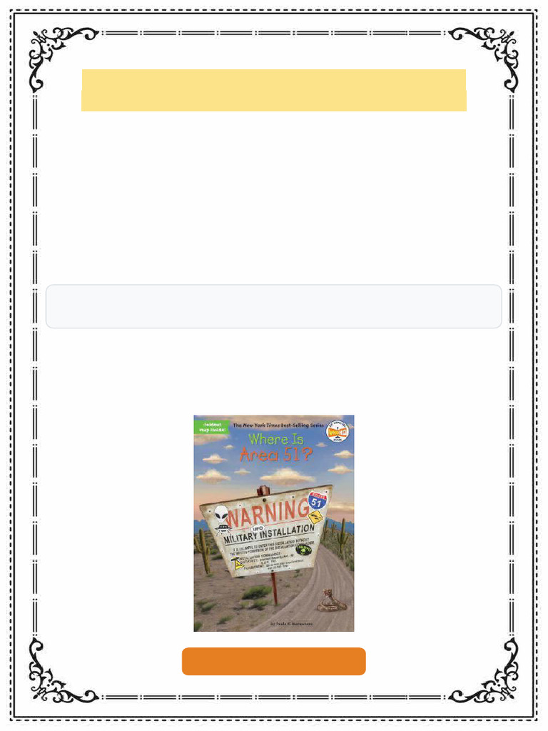 Where Is Area 51 Paula K. Manzanero eBook beta edition | PDF