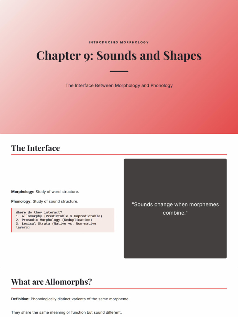09 Sounds and Shapes | PDF