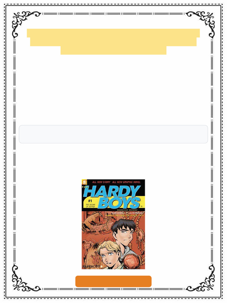 The Ocean of Osyria Hardy Boys Graphic Novels Undercover Brothers 1 ...