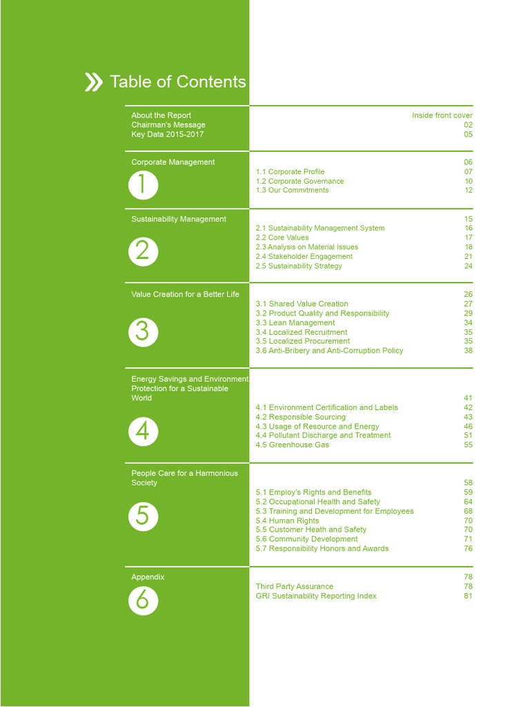 Asia Symbol Sustainability Report 2015 2017 en 02 | PDF | Corporate ...
