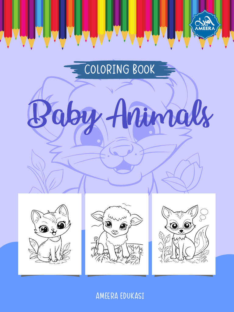 Coloring Baby Animals | PDF
