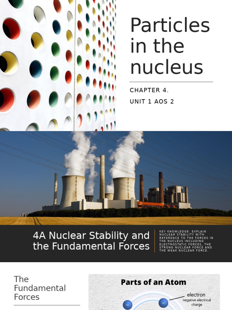 Nuclear Stability and Fundamental Forces | PDF | Atomic Nucleus ...