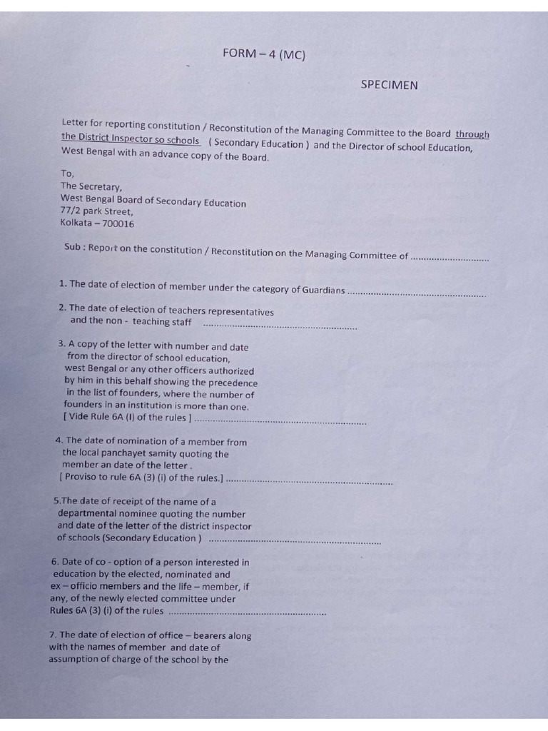 4 MC Form | PDF