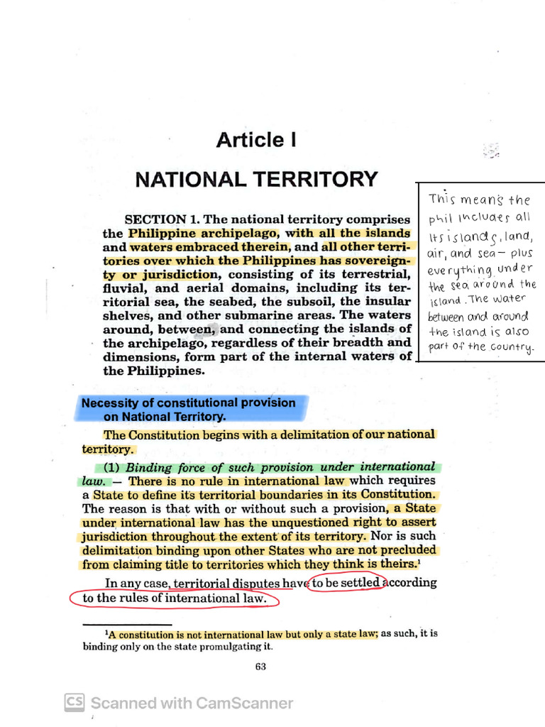 Consti - Article I | PDF