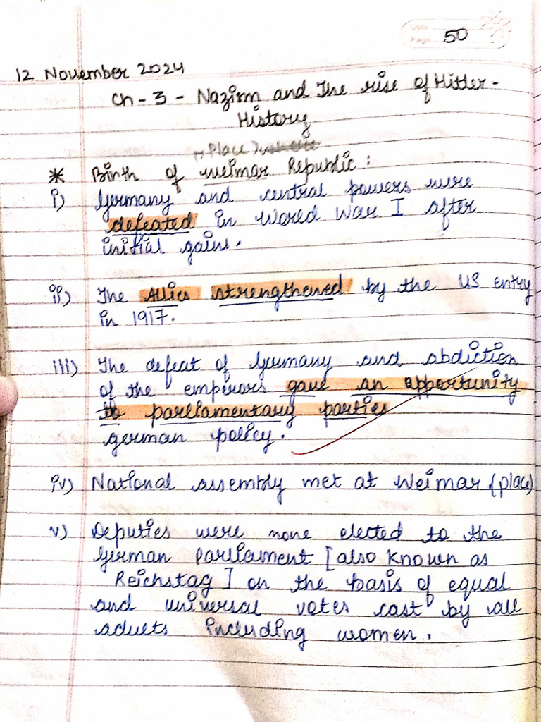 Ch3 History Notes Class 9 | PDF