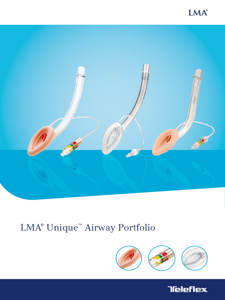 Teleflex LMA Unique - For Printing | PDF | Anesthesia | Clinical Medicine