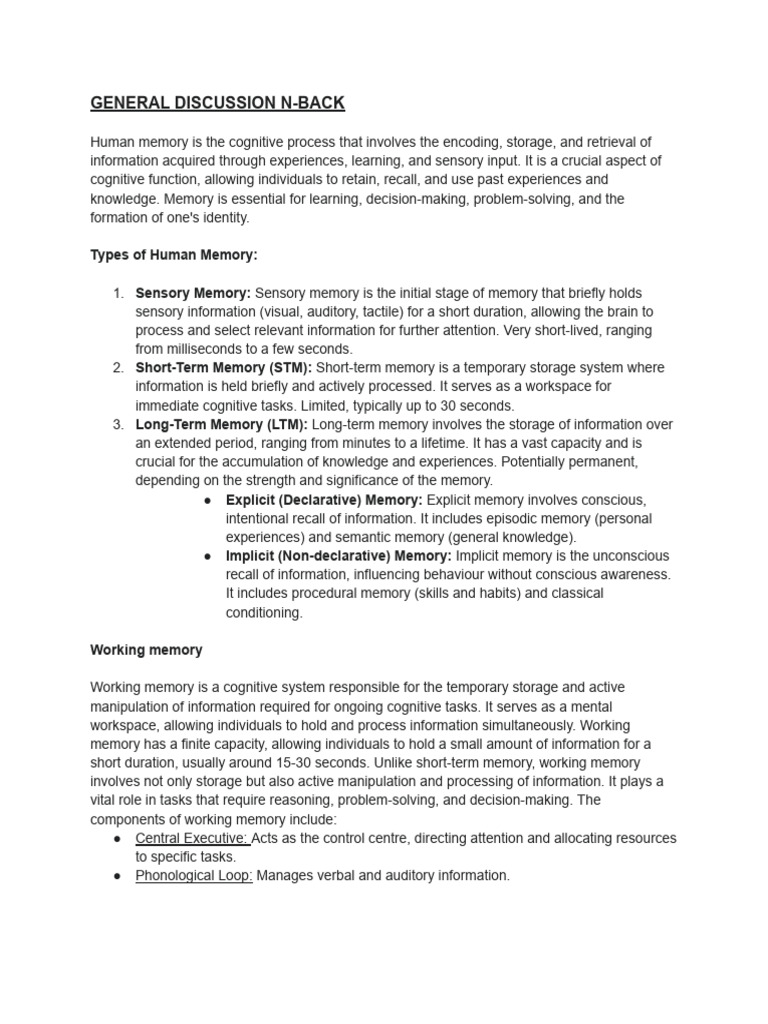 Priyamvada Shankar - General Discussion - NIMHANS Battery Tests | PDF ...