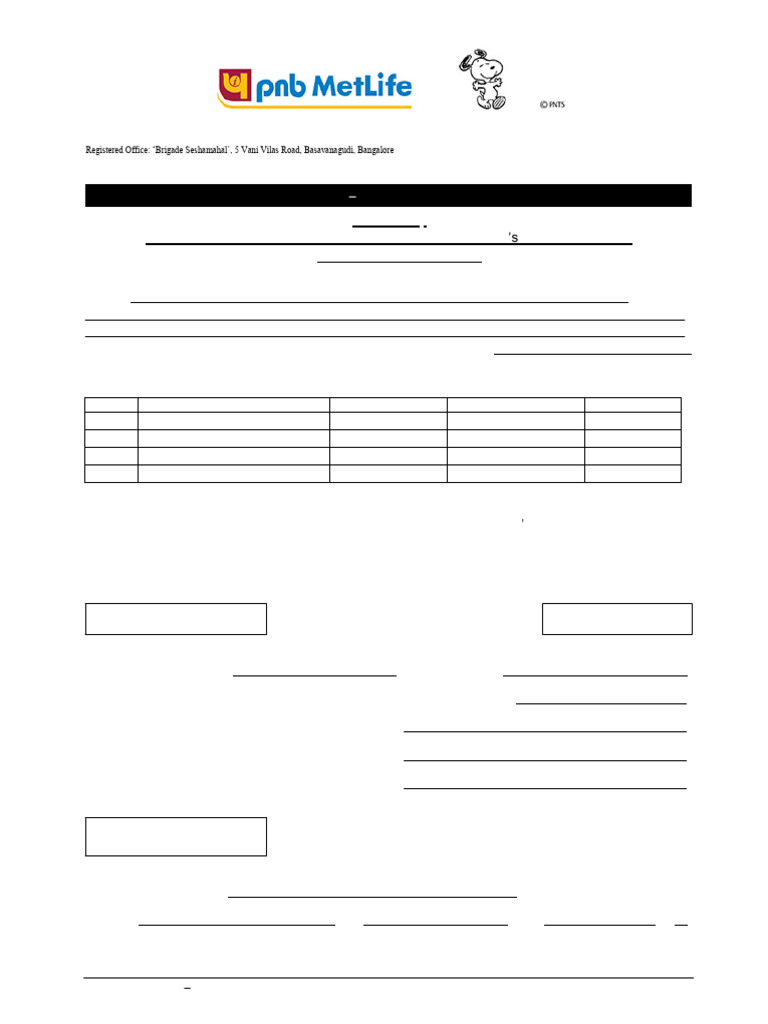 MWP Act Beneficiary Appointment Form | PDF