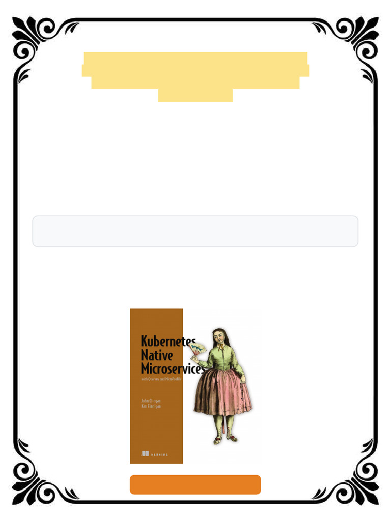 Kubernetes Native Microservices with Quarkus and MicroProfile 1st ...