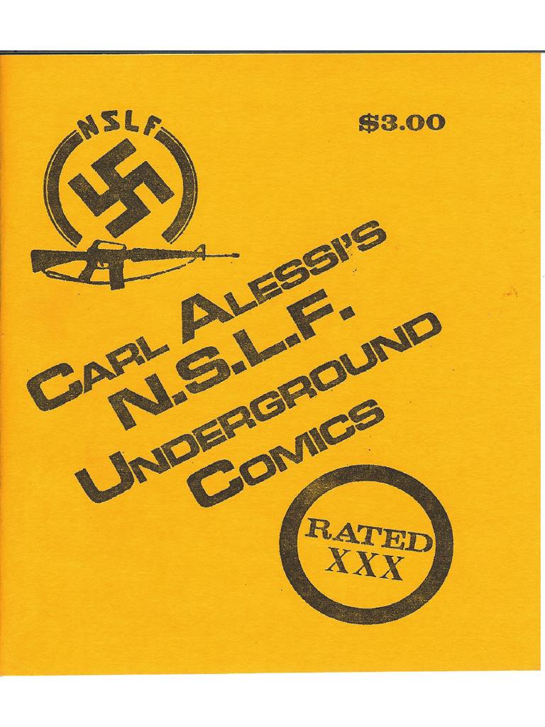 NSLF - Carl Alessi's N.S.L.F. Underground Comics - 1981 | PDF