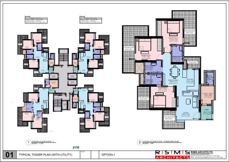 Unit 1 With Servant Room (Option-01) | PDF