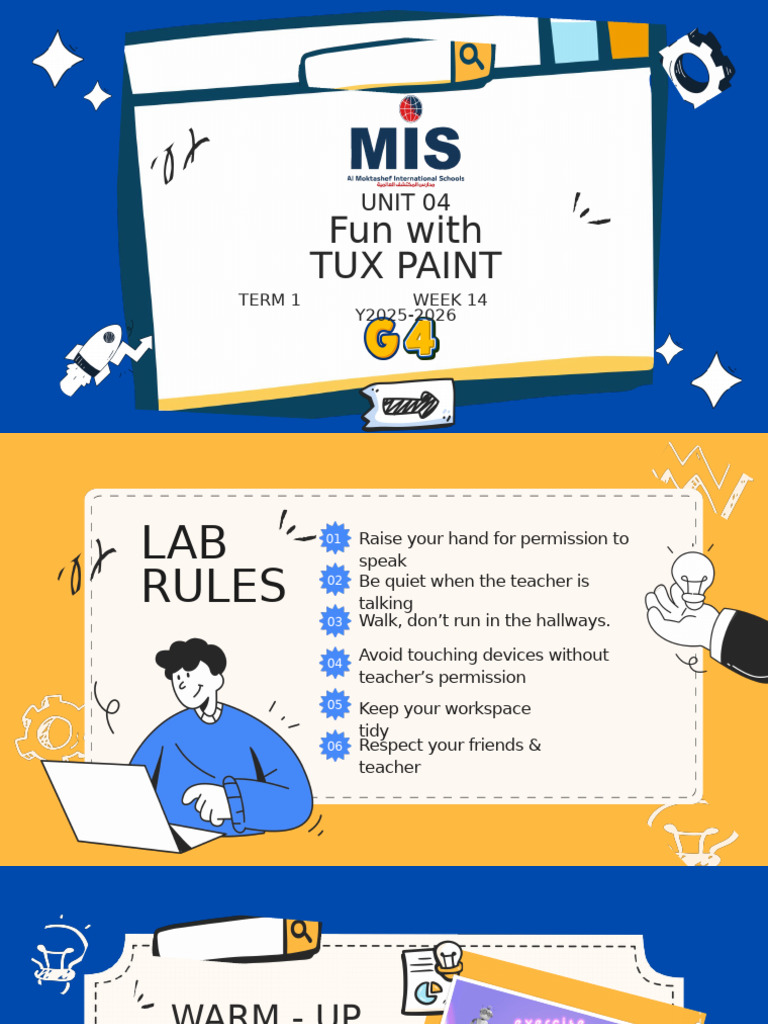 Tux Paint Fun Activities Guide | PDF