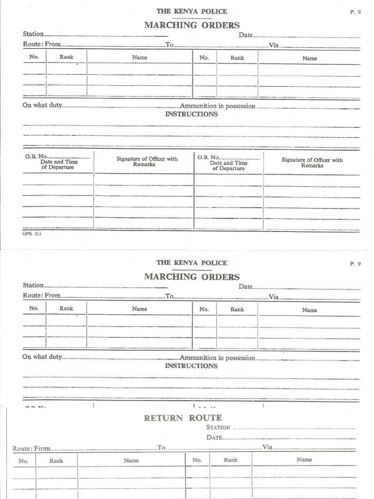 Matching Order Sample | PDF
