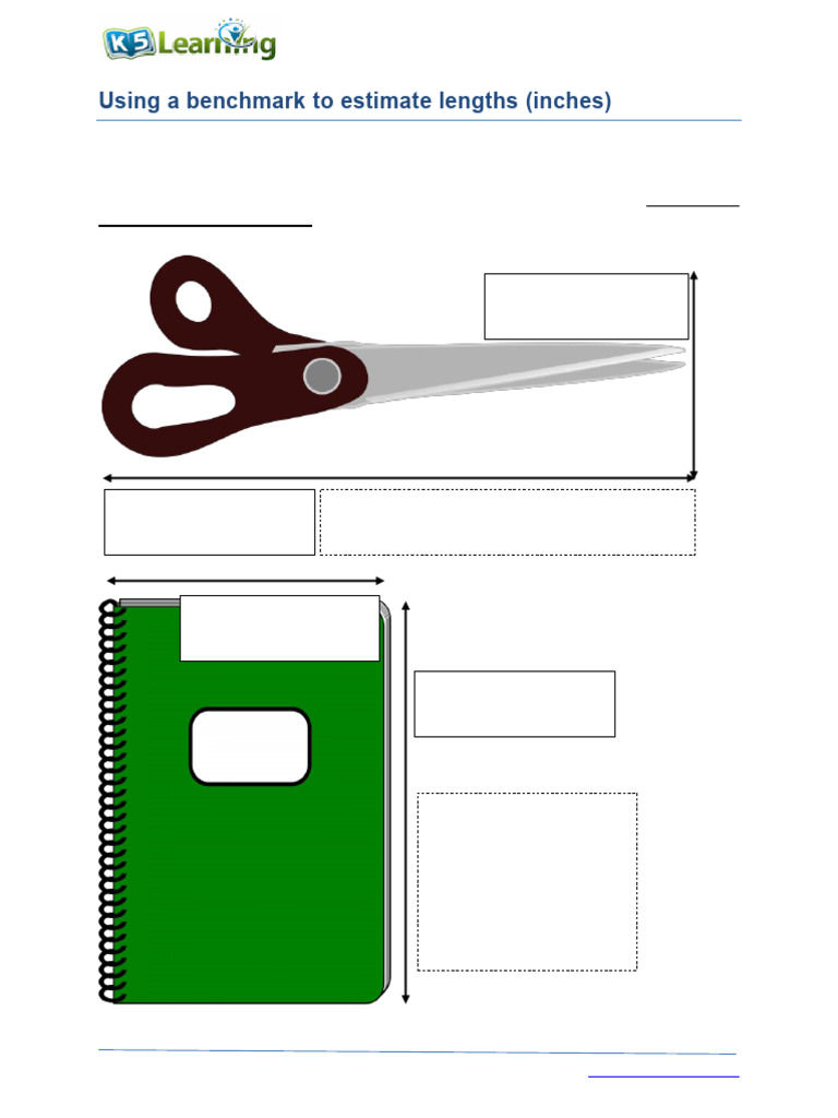 Grade 2 Measurement Worksheet | PDF | Length | Inch