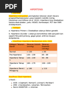 Tabel Obat Antihipertensi Lengkap | PDF